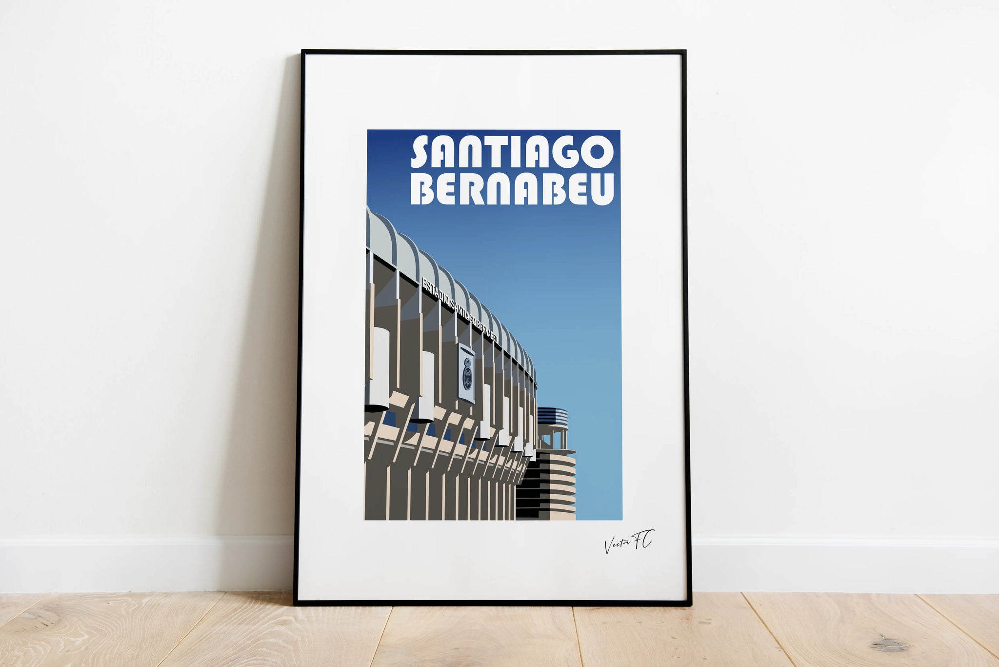 Poster / Estadio Santiago Bernabeu - Vector FC